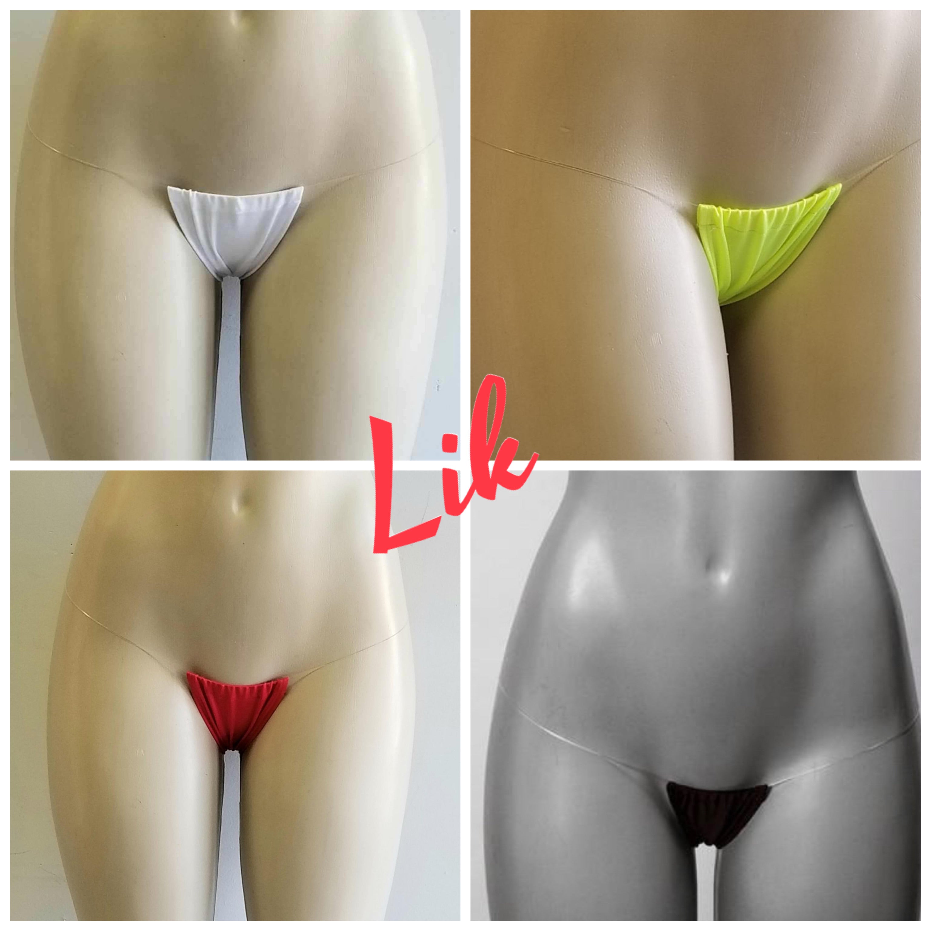 Clear thong underwear store